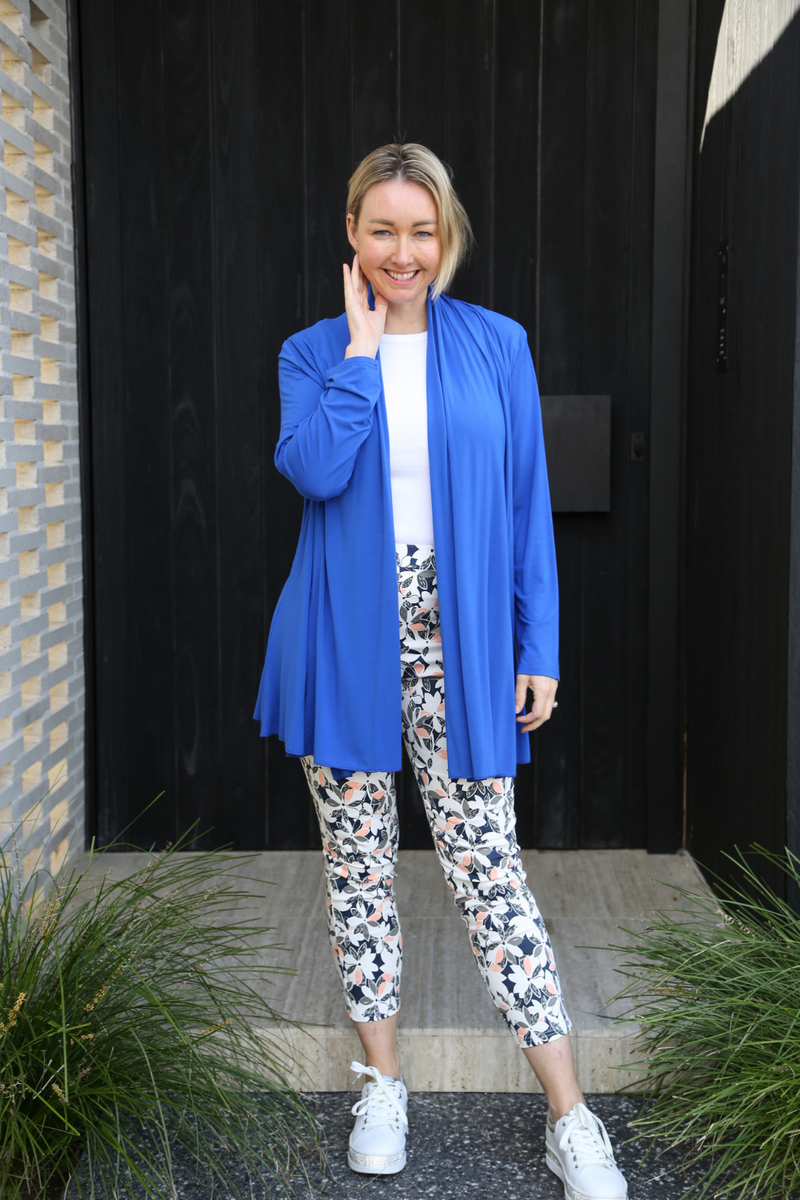 FIORELLA Cobalt Bamboo Cardi – Warwick Jones