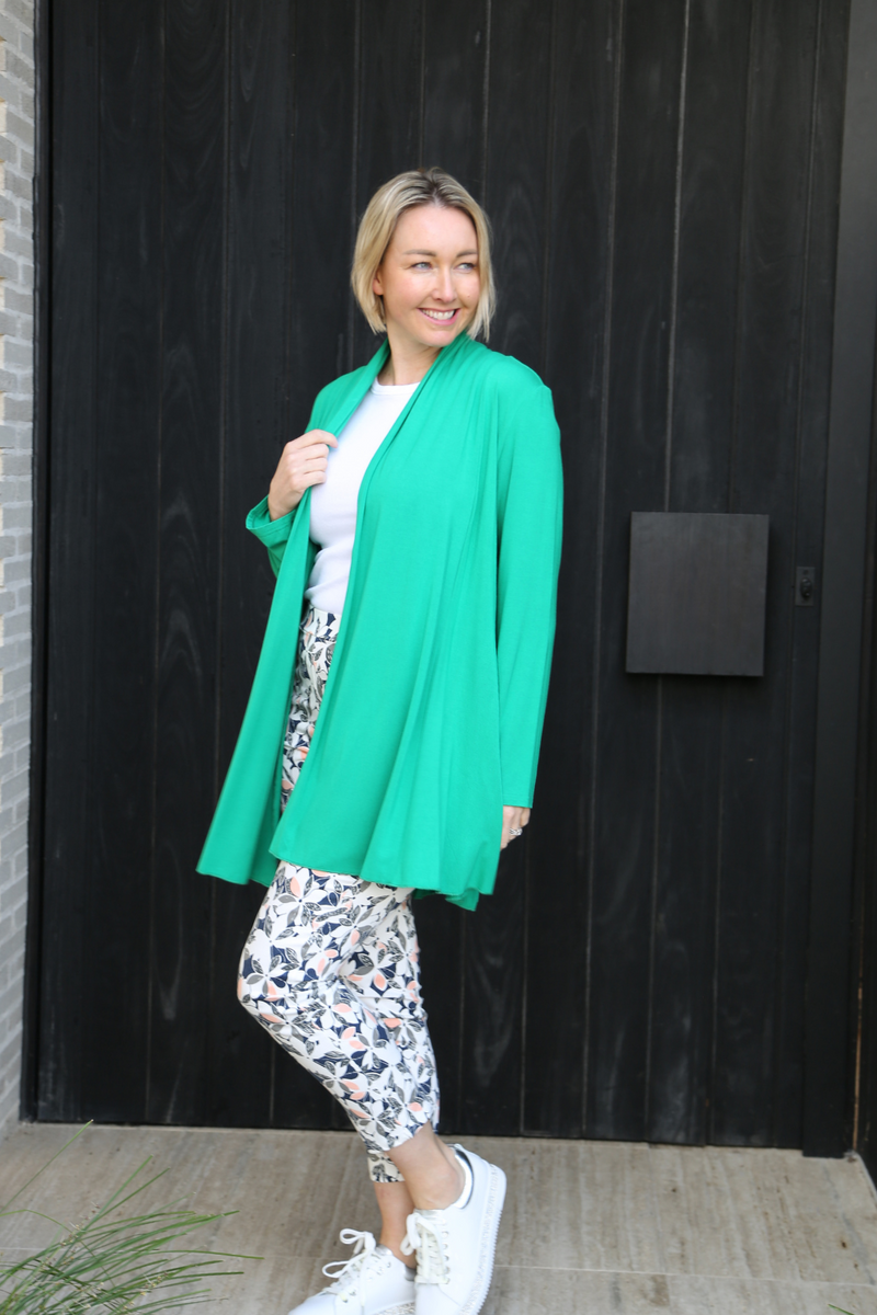 FIORELLA Emerald Bamboo Cardi – Warwick Jones
