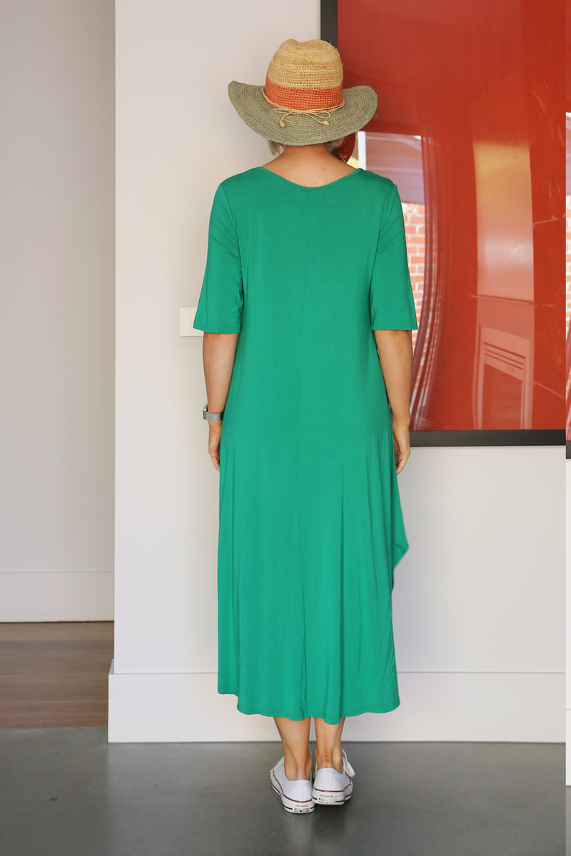ISABEL Jade Midi Bamboo Dress – Warwick Jones